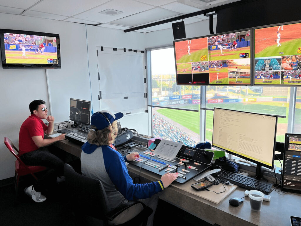 Sahlen Field baseball stadium uses Titler Live Broadcast for live event ...