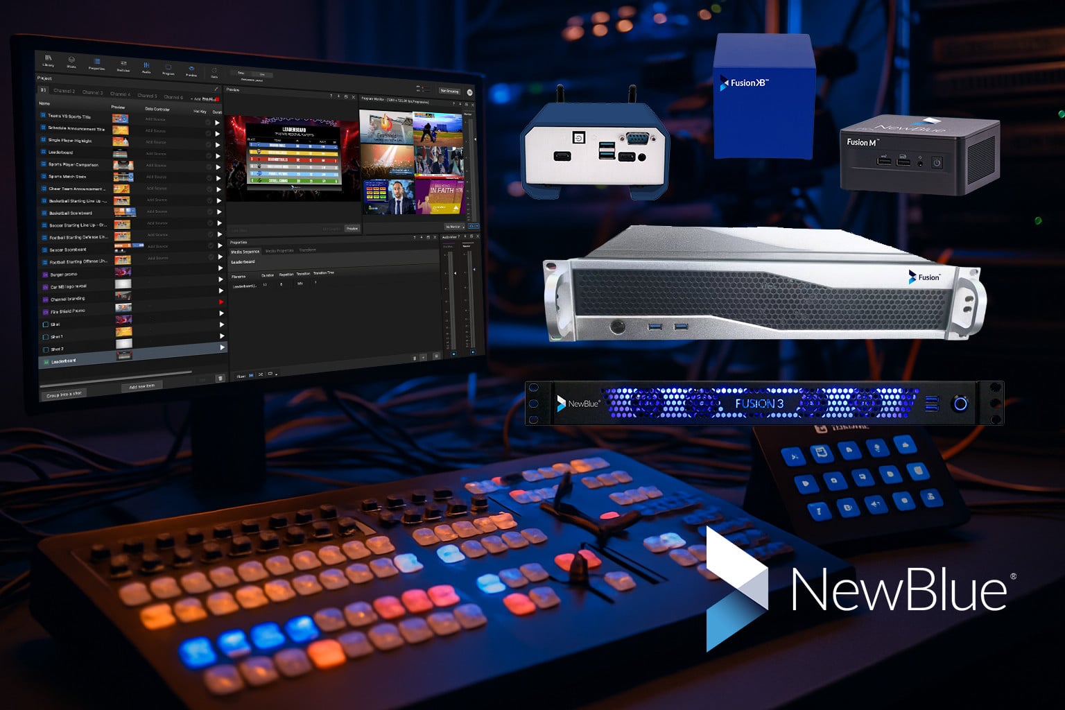 Unveiling EMEA Fusion line: Professional live graphics, Built in and ...